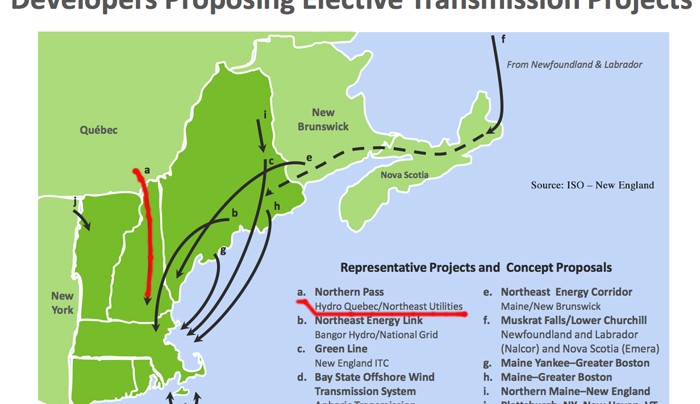US$1.6 billion Northern Pass transmission line will deliver Canadian ...