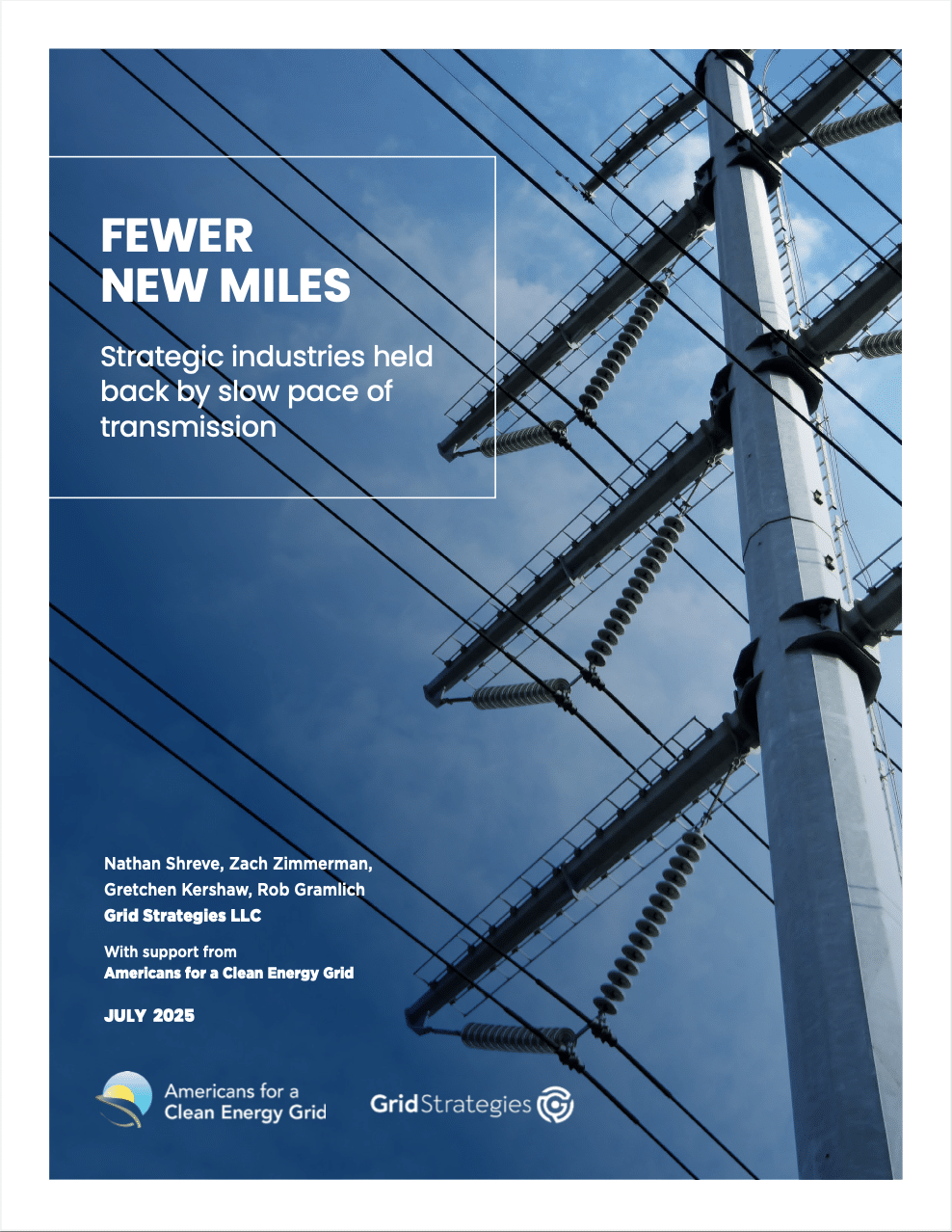 Report: Fewer New Miles: Strategic Industries Held Back by Slow Pace of ...